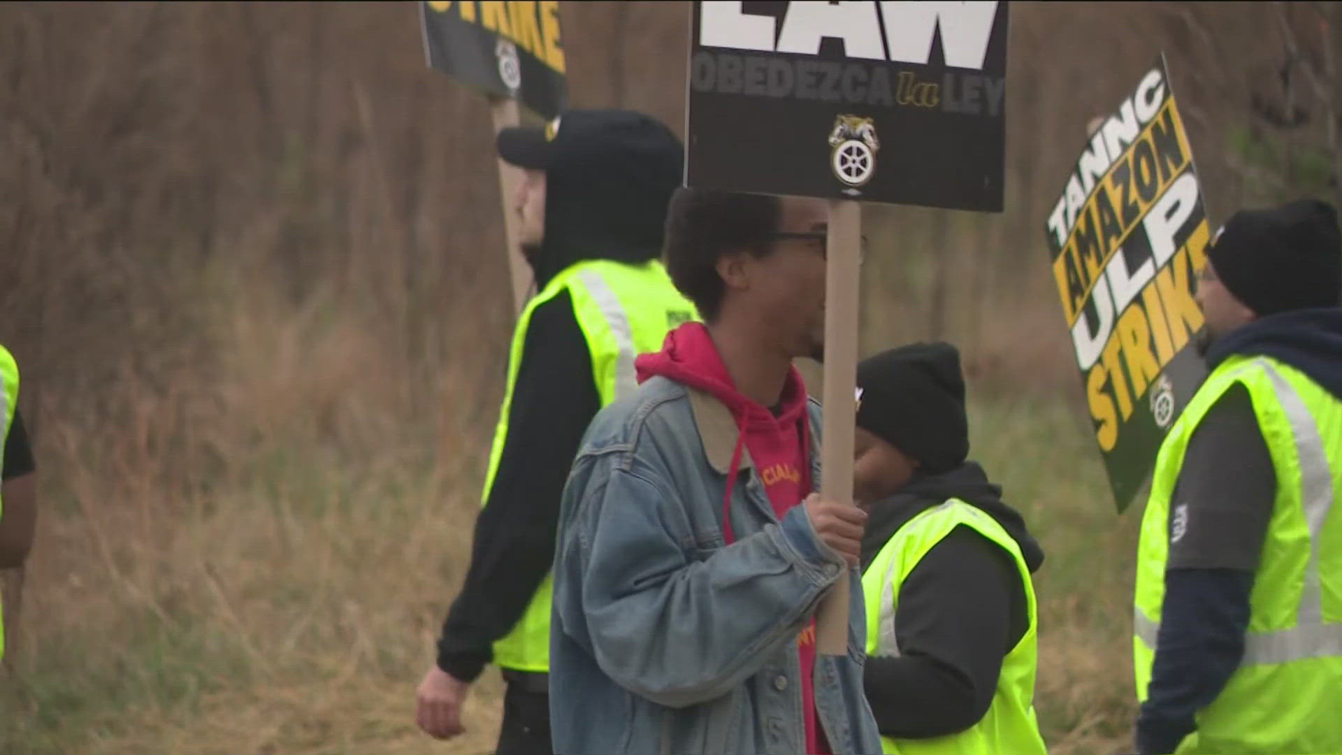 Teamster authorize strike against Amazon | 11alive.com