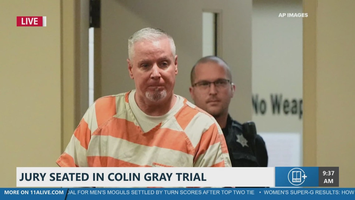 Colin Gray trial jury seated ahead of Monday opening | 11alive.com