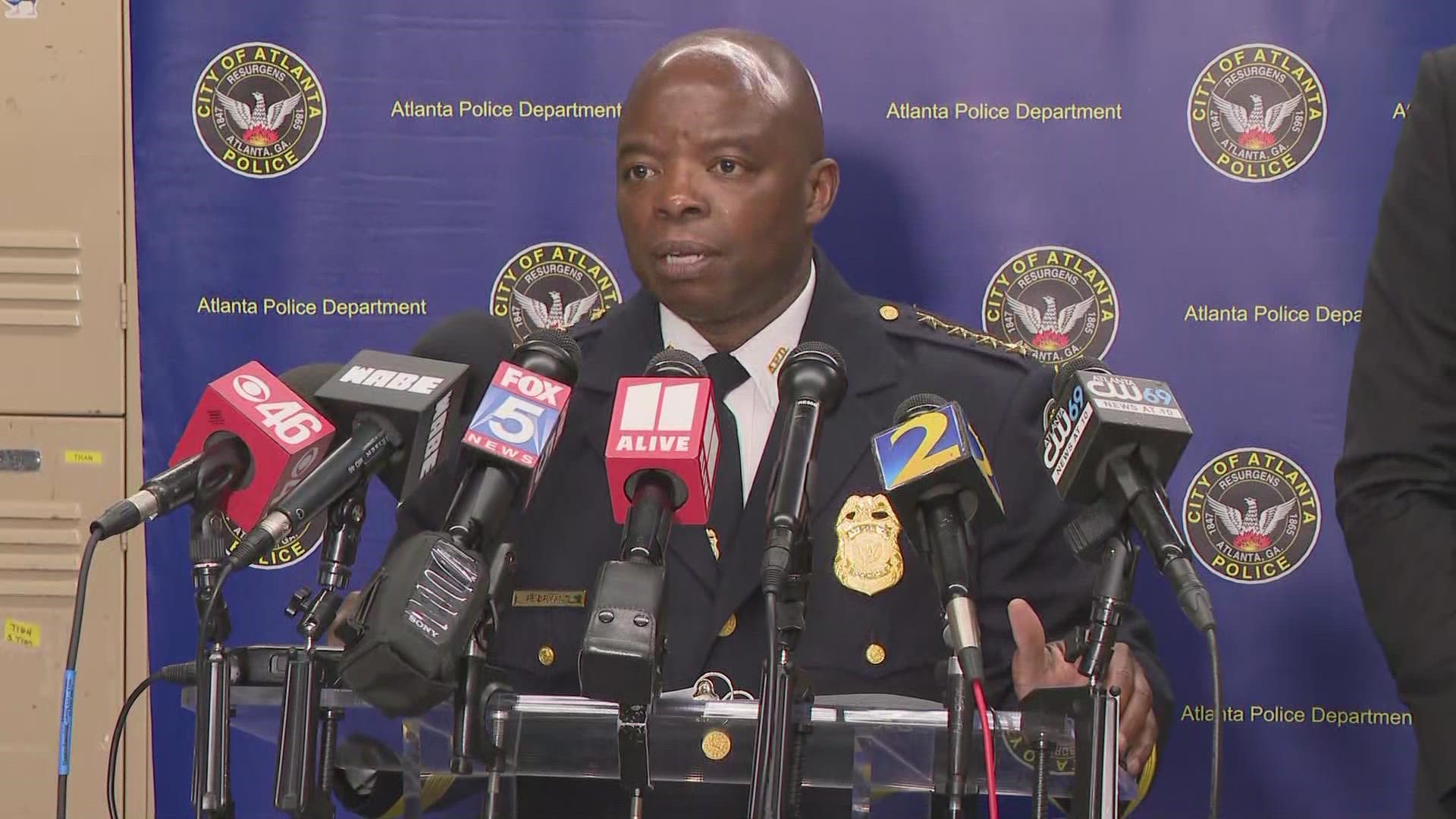 'This was never supposed to be long-term' | Atlanta Police Chief Rodney ...