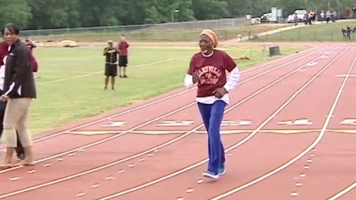 100-year-old attempts world record run | 11alive.com