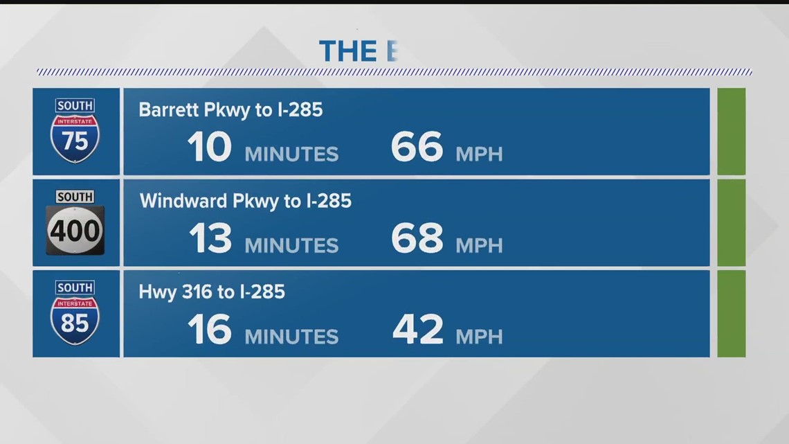 Two dead; crash shuts GA 400 lanes down in Roswell: GDOT | 11alive.com