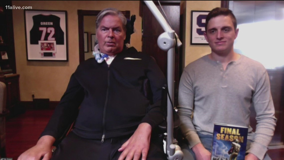 Atlanta Falcons Tim Green, battling ALS, writes new book | 11alive.com