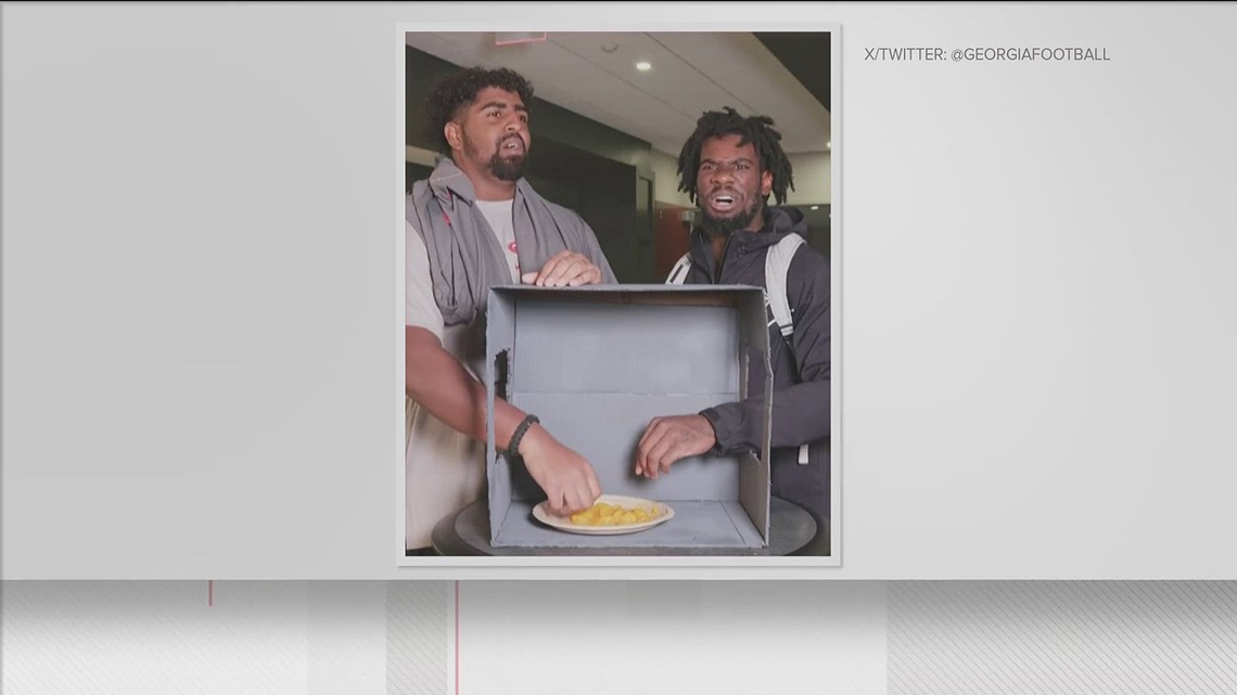 UGA Bulldog players play 'What in the box' ahead of 2023 season ...