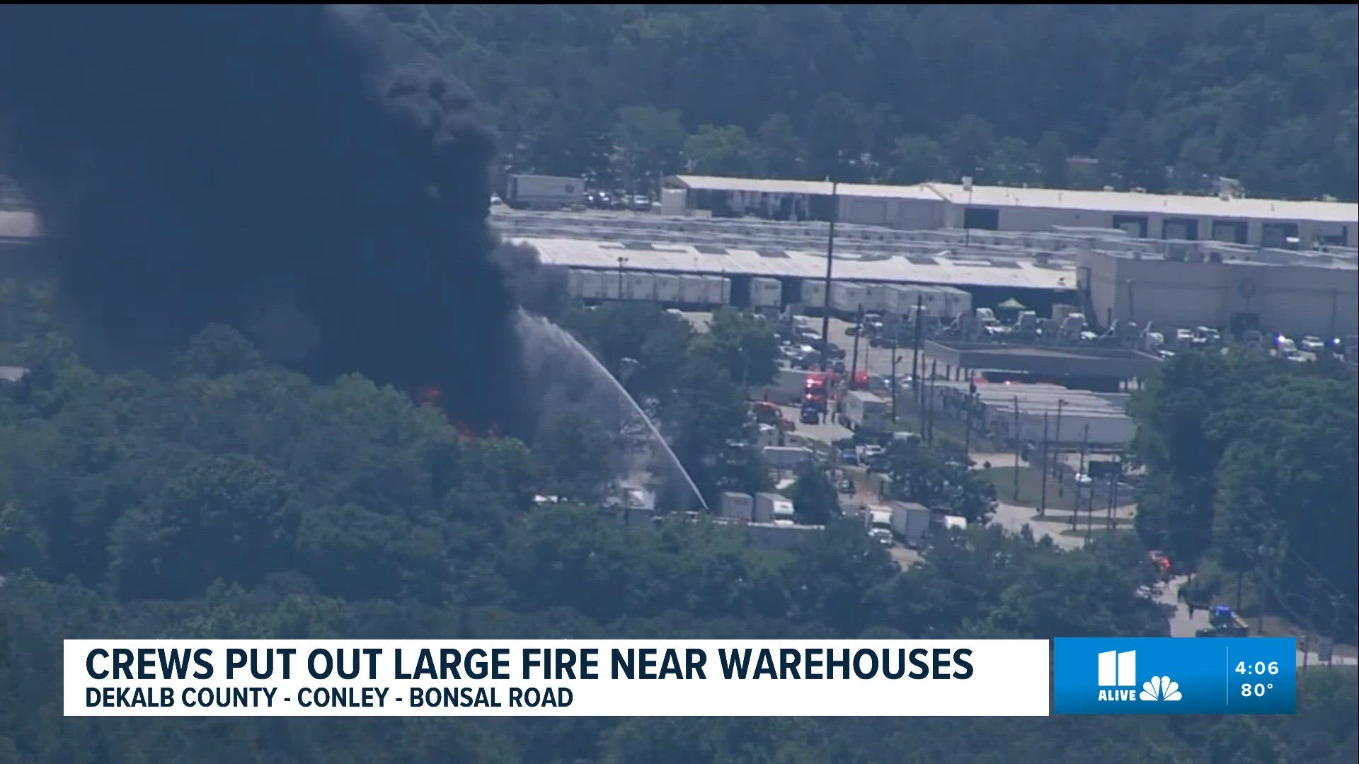 Crews respond to fire in south DeKalb County | 11alive.com