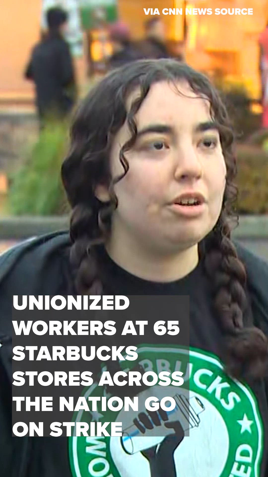 Unionized workers at 65 Starbucks go on strike | 11alive.com