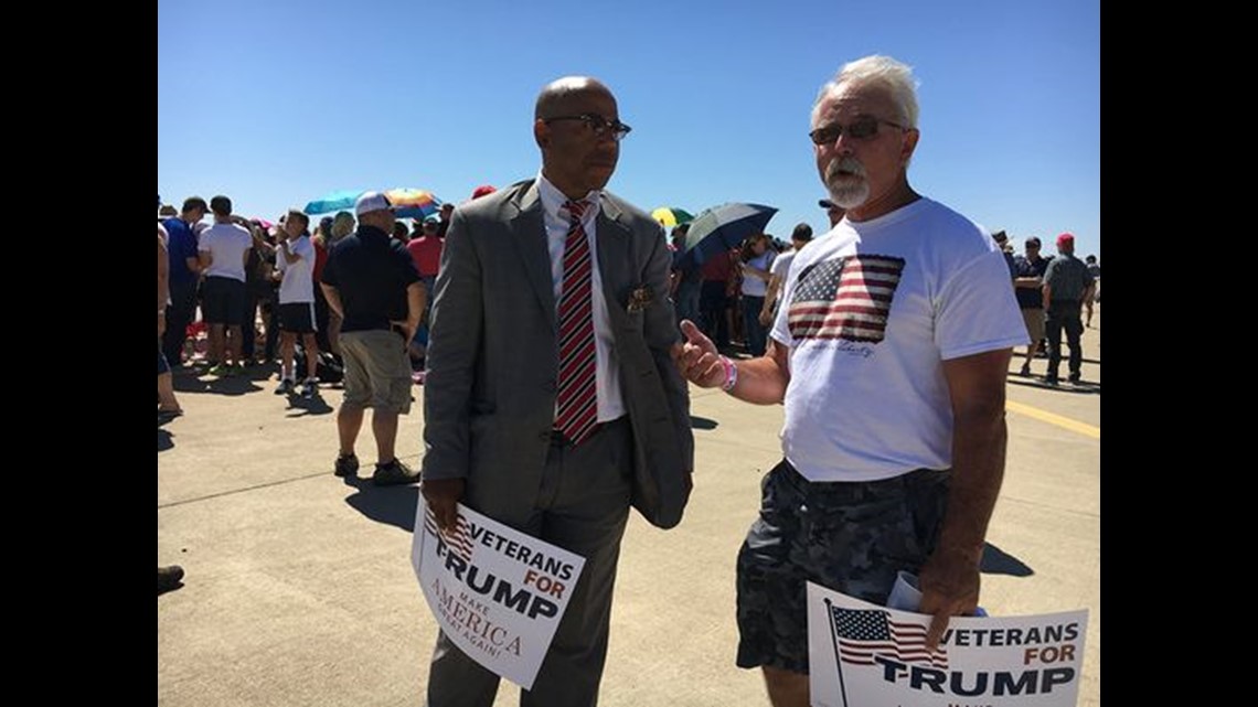 African-American singled out by Trump says no offense | 11alive.com