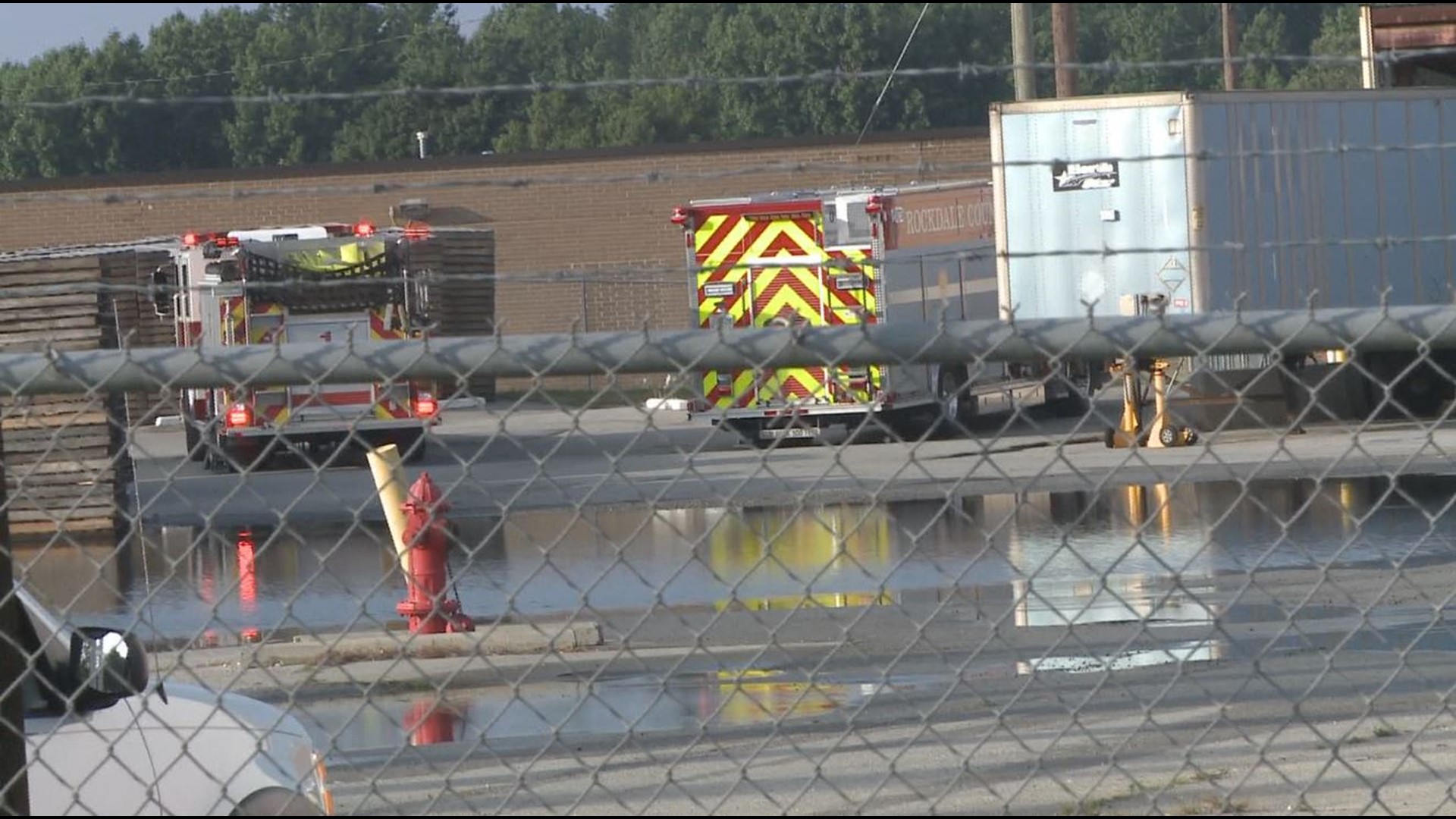 PHOTOS: Chemical fire breaks out at Conyers facility | 11alive.com