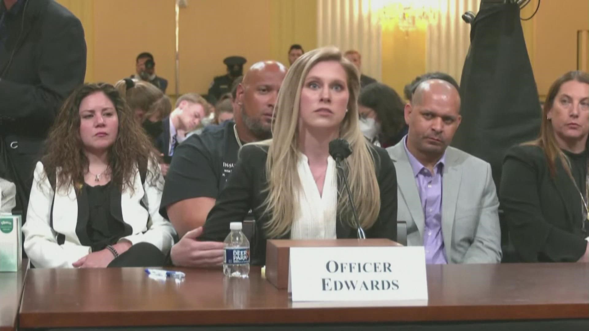 Atlanta-native Caroline Edwards testifies moments before she was ...