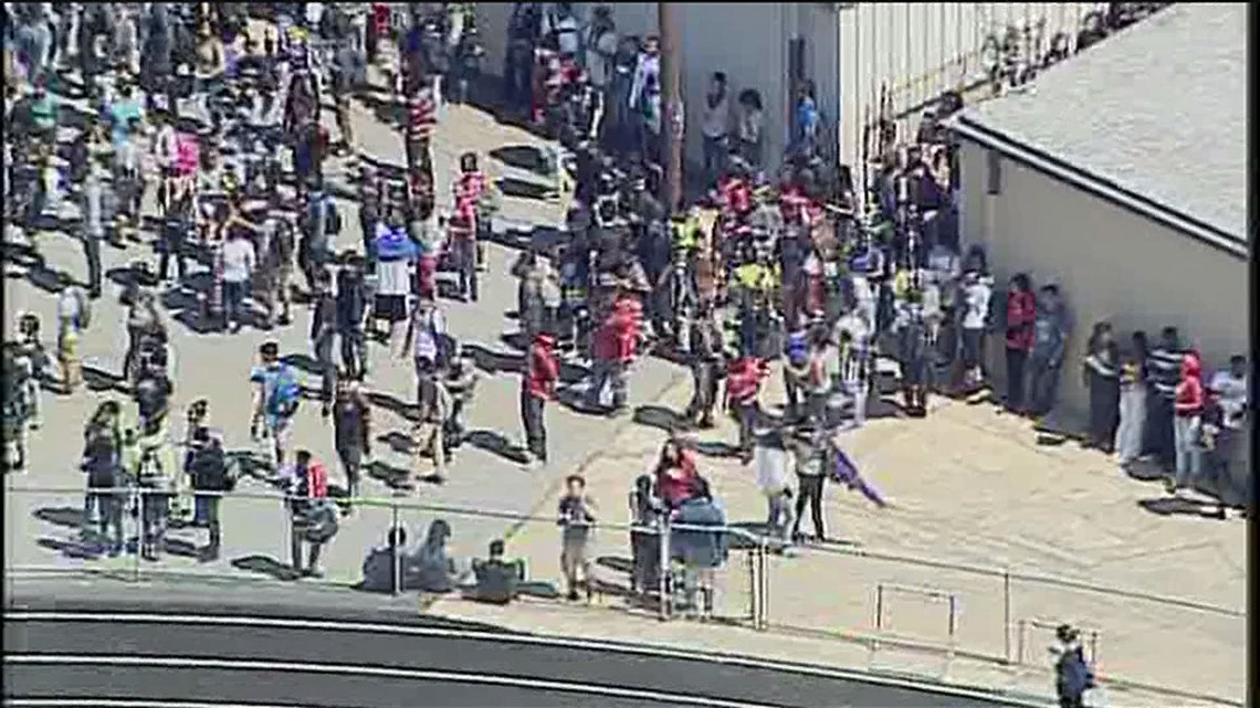 PHOTOS: Police called to Berkmar HS twice in one day | 11alive.com