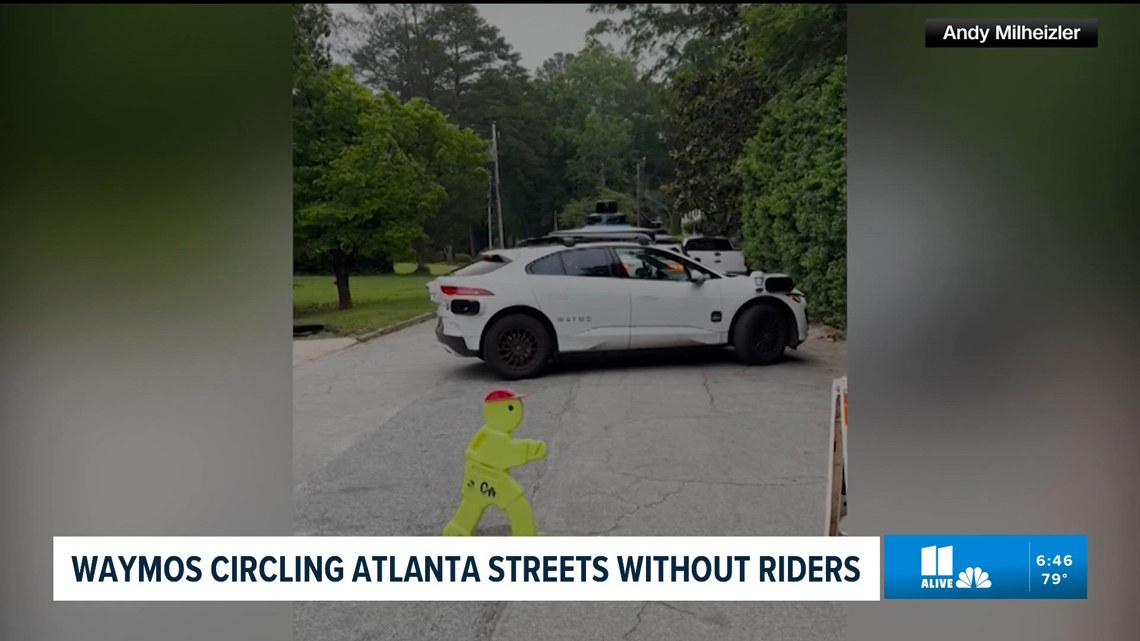 Waymo addresses concerns over driverless cars circling Atlanta ...