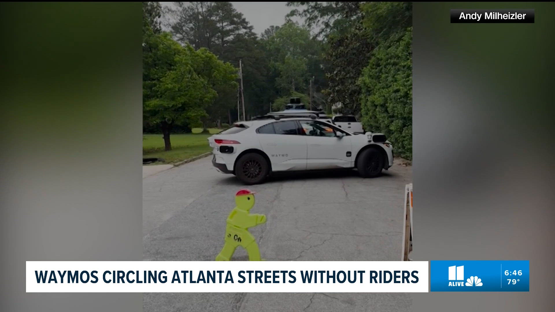 Waymo vehicles circle Atlanta streets without riders | 11alive.com