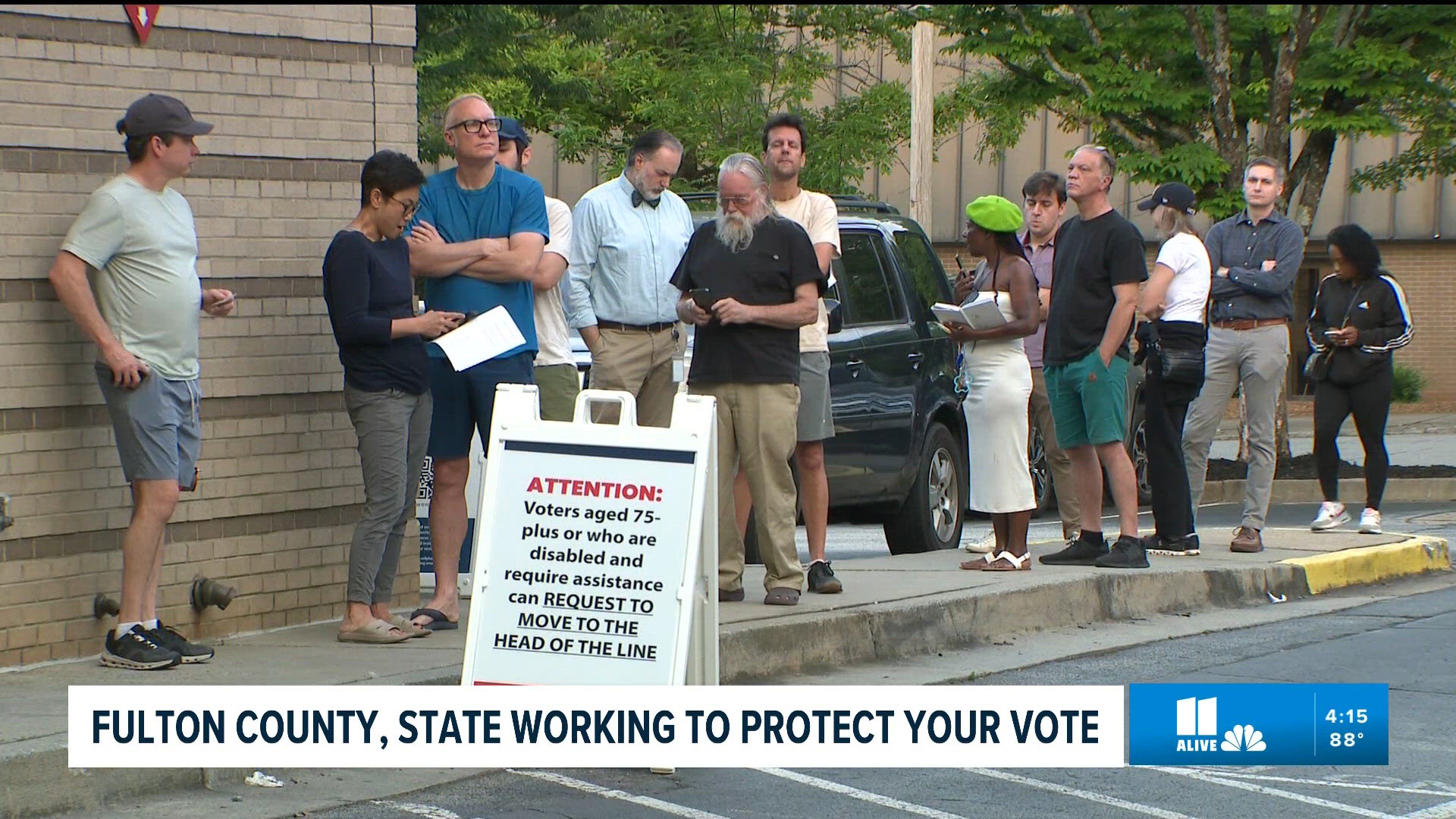 First time voters head to polls after FBI raided Fulton County ...