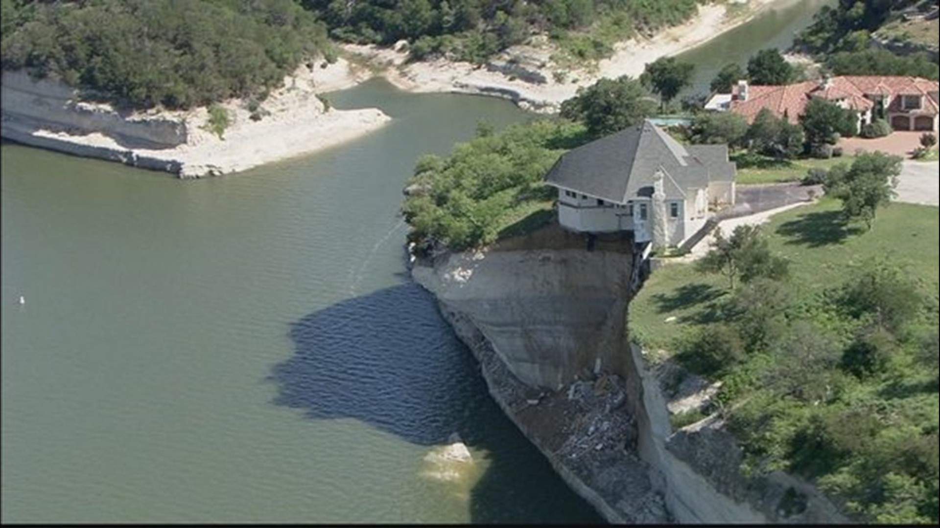 Owners of Texas home falling off cliff speak | 11alive.com