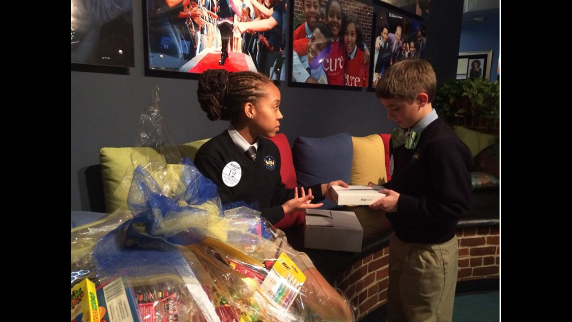 Ron Clark Academy students compete in the "Amazing Shake" | 11alive.com