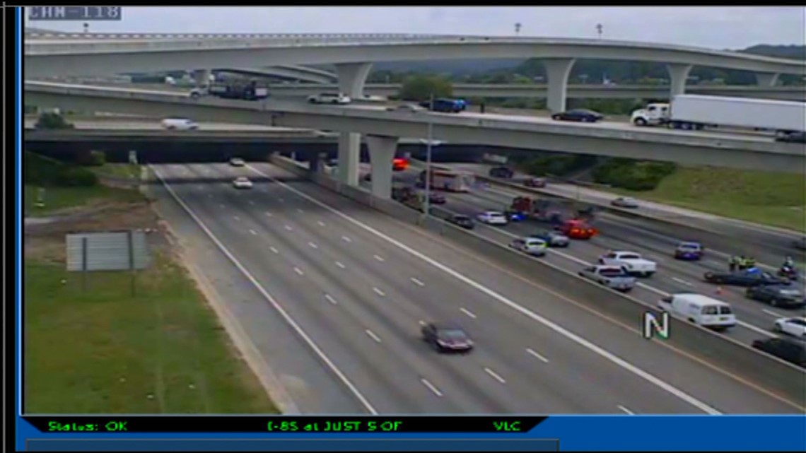 Suicide jumper blocks I-85 at Spaghetti Junction | 11alive.com