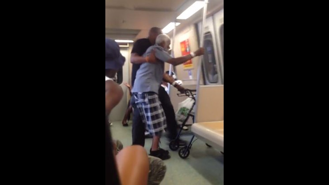Video shows man being thrown off MARTA train | 11alive.com