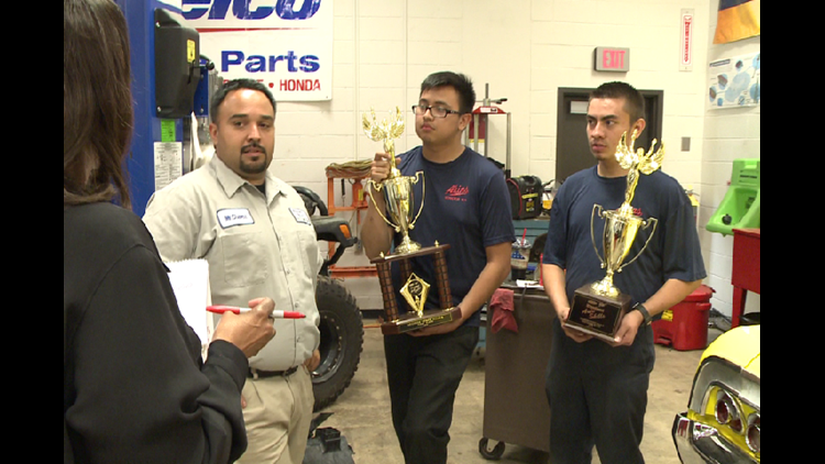 Teens represent Ga. in national auto skills competition | 11alive.com