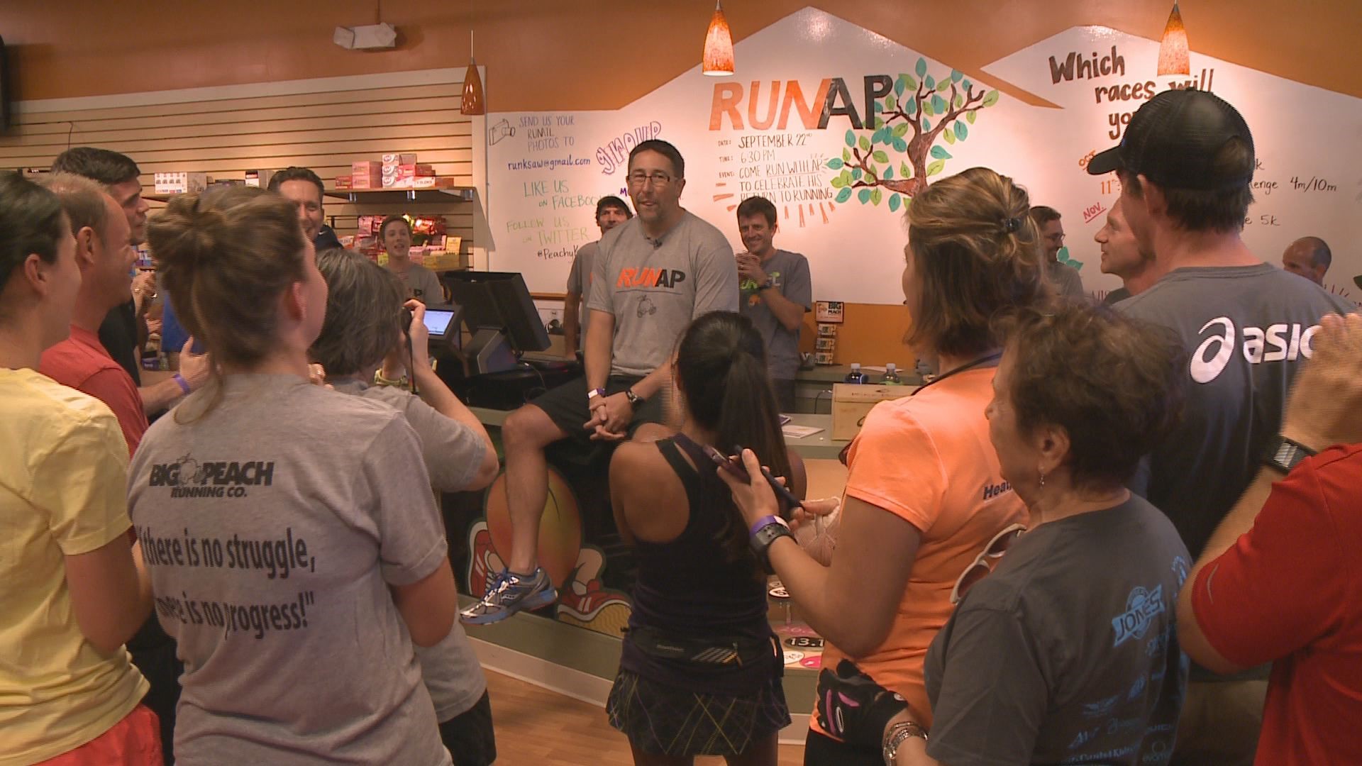 Andrew Powell's running comeback! | 11alive.com