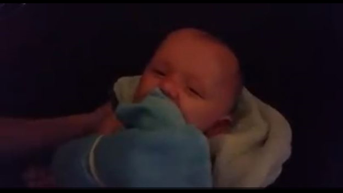 Adorable video of baby giggling despite rare disease | 11alive.com