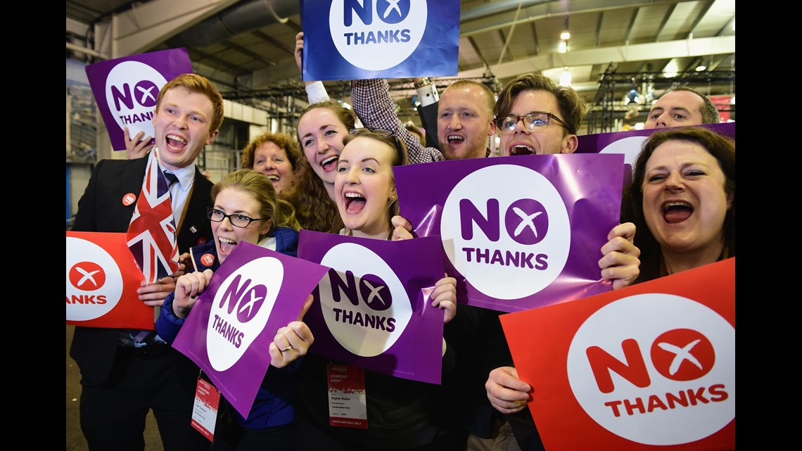Scotland votes to remain in U.K. | 11alive.com