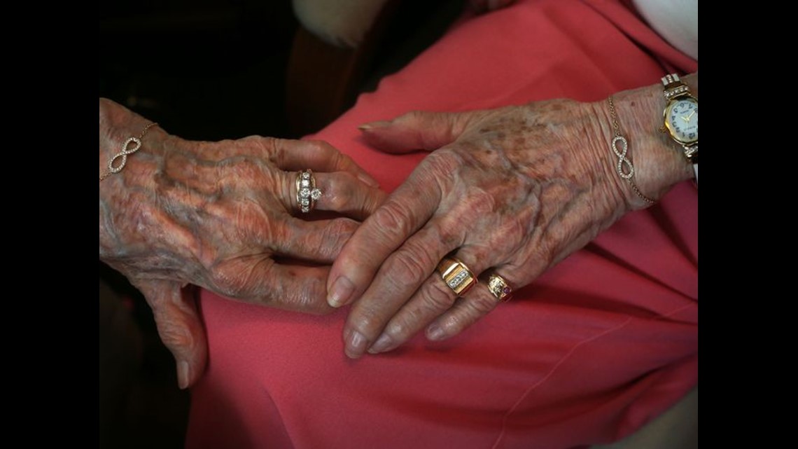 Couple who hid love for 72 years finally marry | 11alive.com