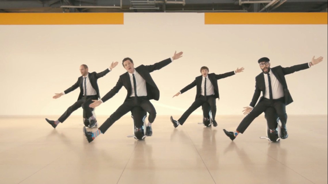 OK Go's new drone-filmed music video is amazing | 11alive.com