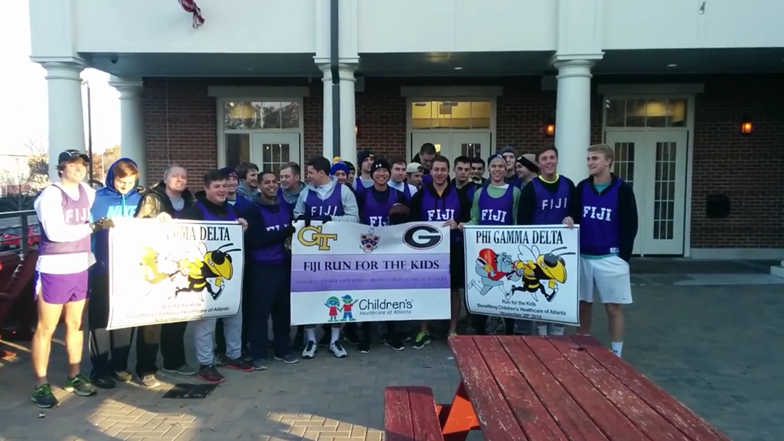 UGA, GA Tech students run 70 miles together | 11alive.com