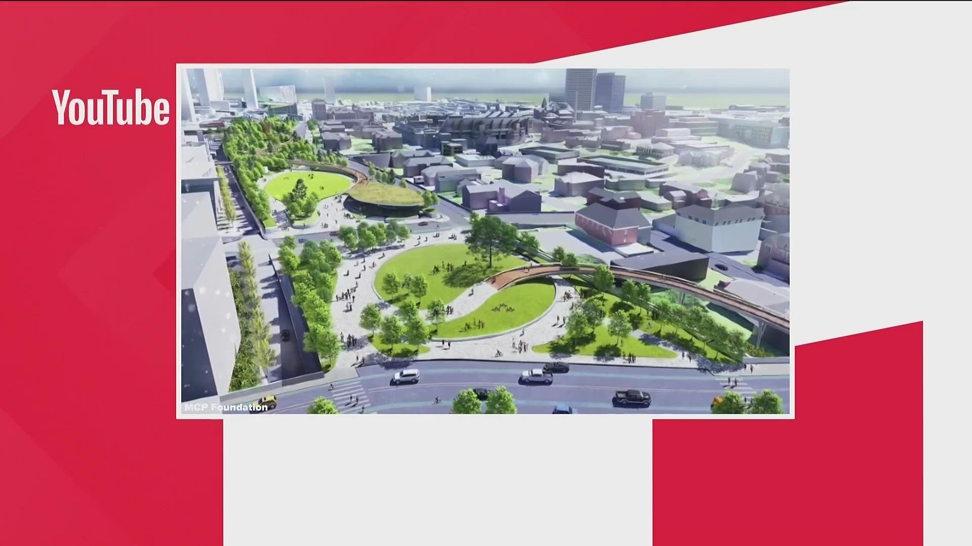 Downtown connector greenspace project | What to know | 11alive.com