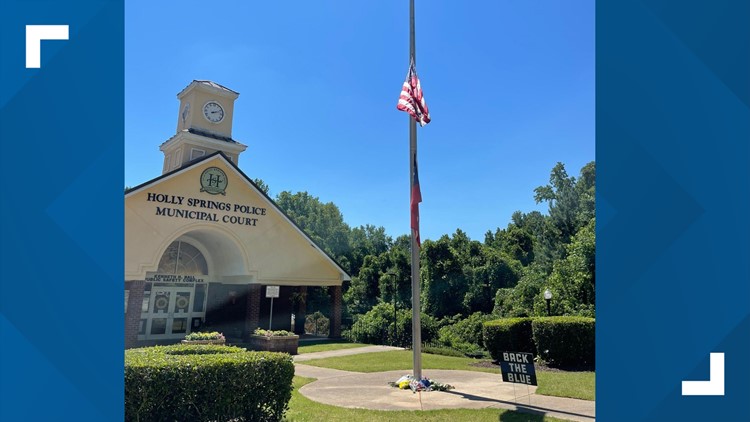 Joe Burson Holly Springs Georgia police officer dies on duty | 11alive.com