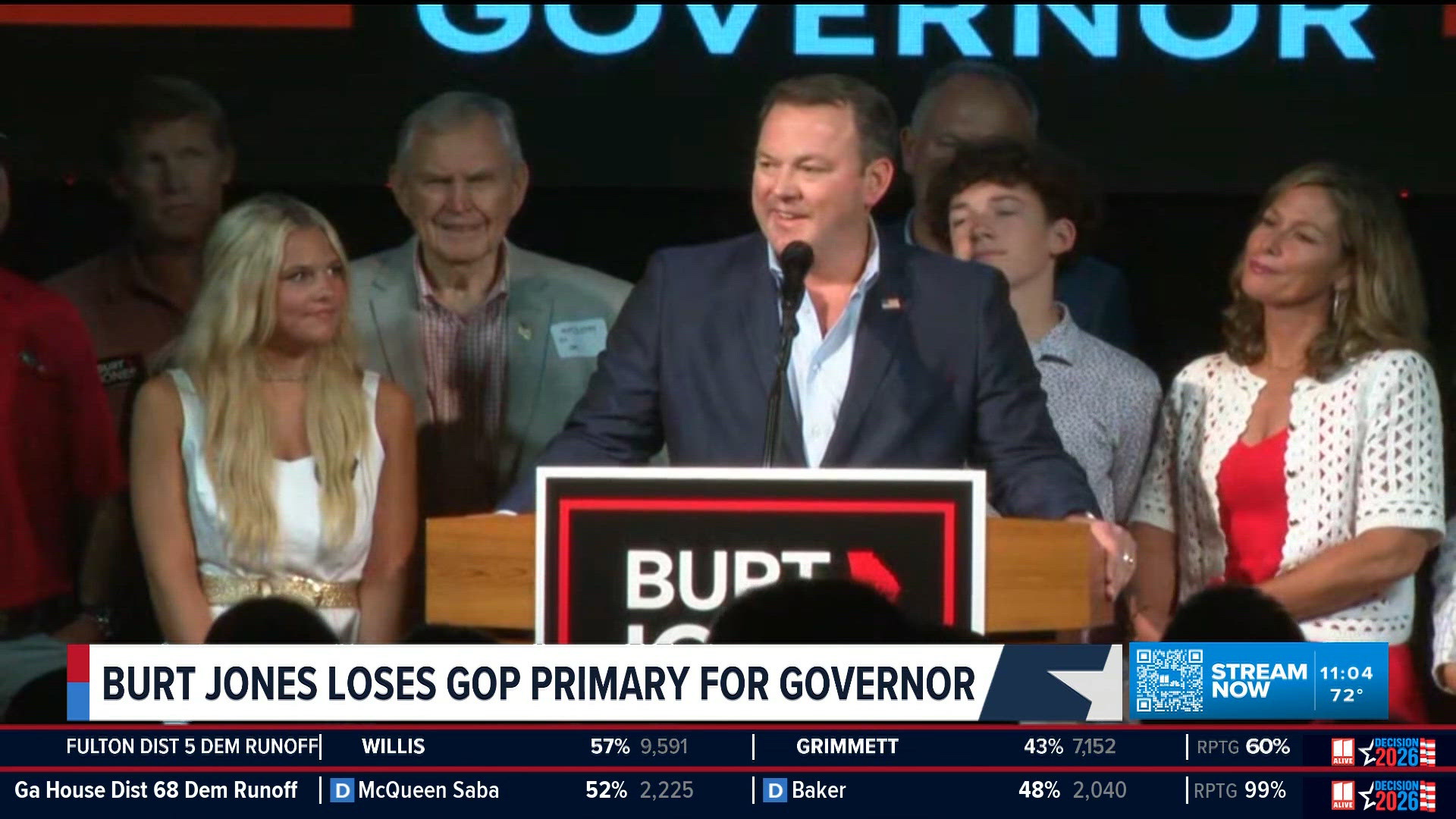 Burt Jones says politics does not define him, life moves on after loss ...