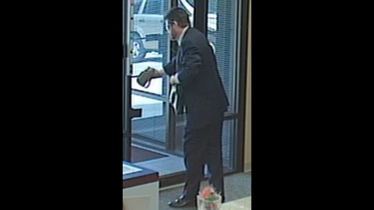 FBI hunts briefcase-wielding serial bank robber | 11alive.com