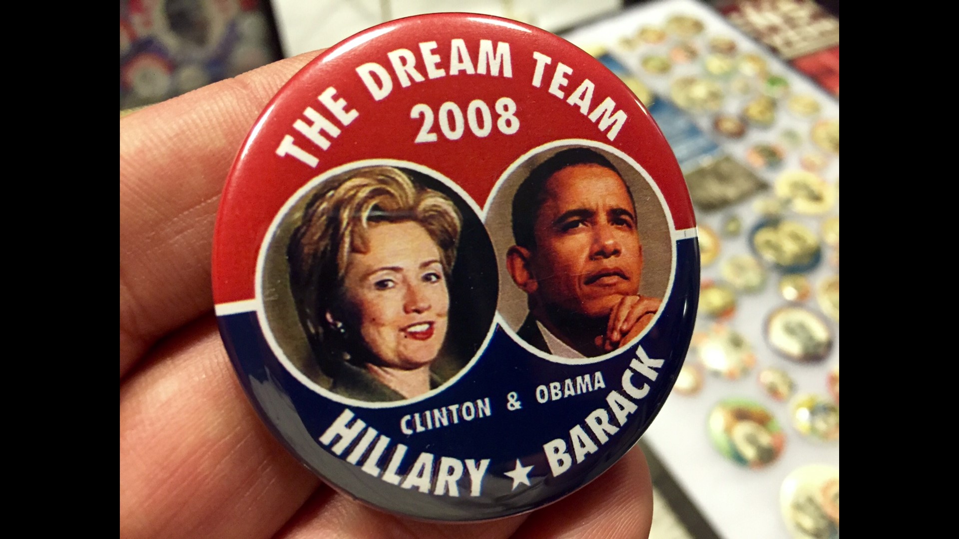 Massive collection of political buttons is lesson in history | 11alive.com