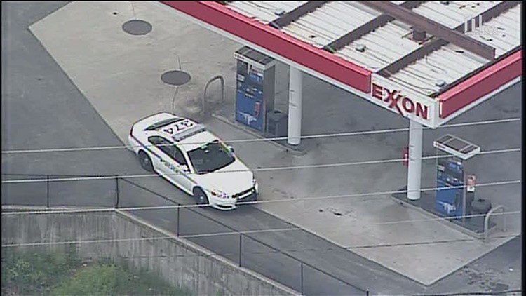 CRIME SCENE | Photos from Exxon shooting | 11alive.com
