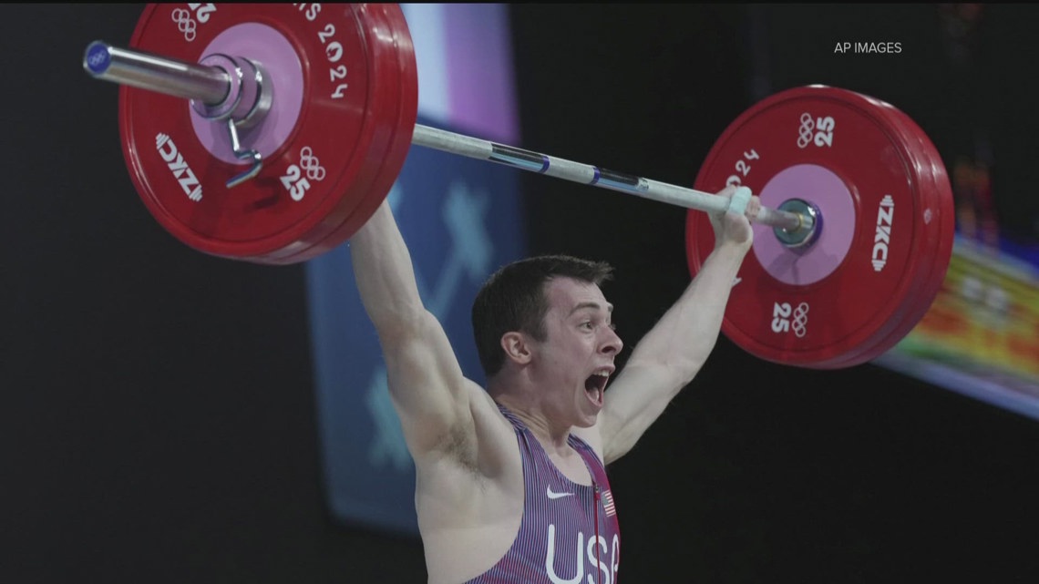 Georgia athlete wins bronze in Olympic weightlifting | 11alive.com