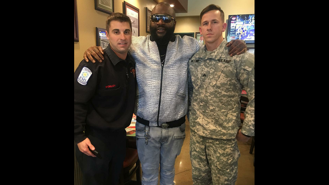 Rick Ross opens Wingstop in Newnan | 11alive.com