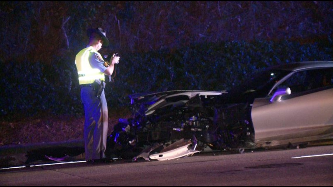 PHOTOS: Aftermath of GSP Corvette chase, crash | 11alive.com