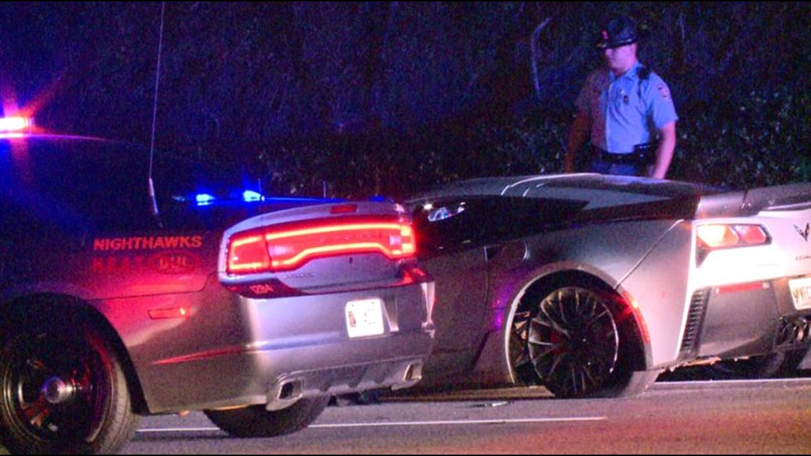 Corvette chase through Buckhead ends with several crashes | 11alive.com