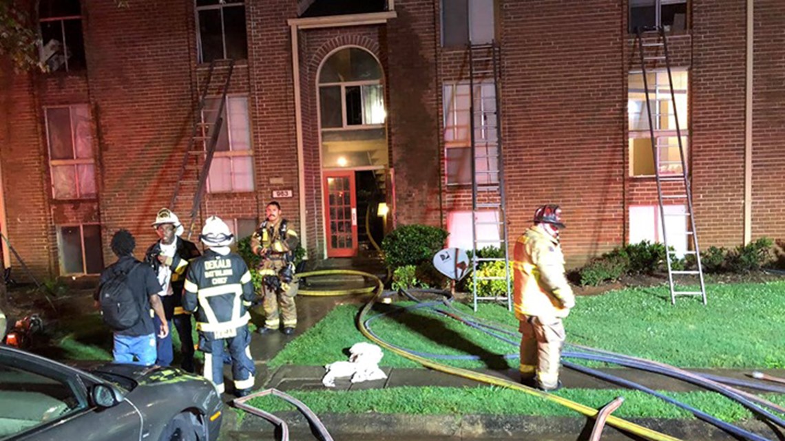 Six families displaced by Decatur apartment fire | 11alive.com