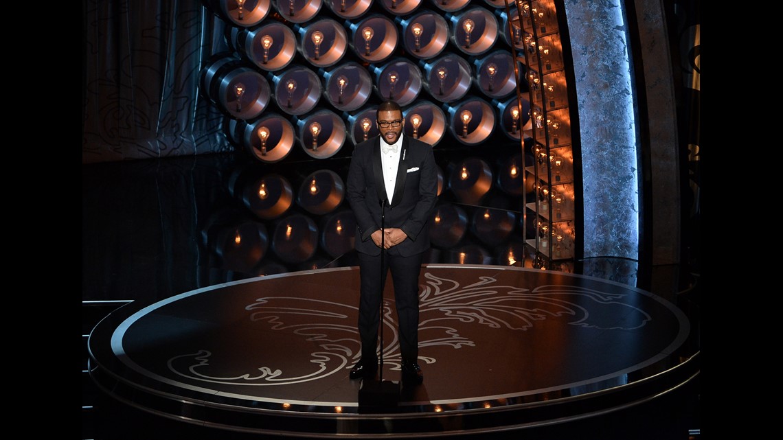 Tyler Perry parks blue car outside his studio as reminder of how he ...