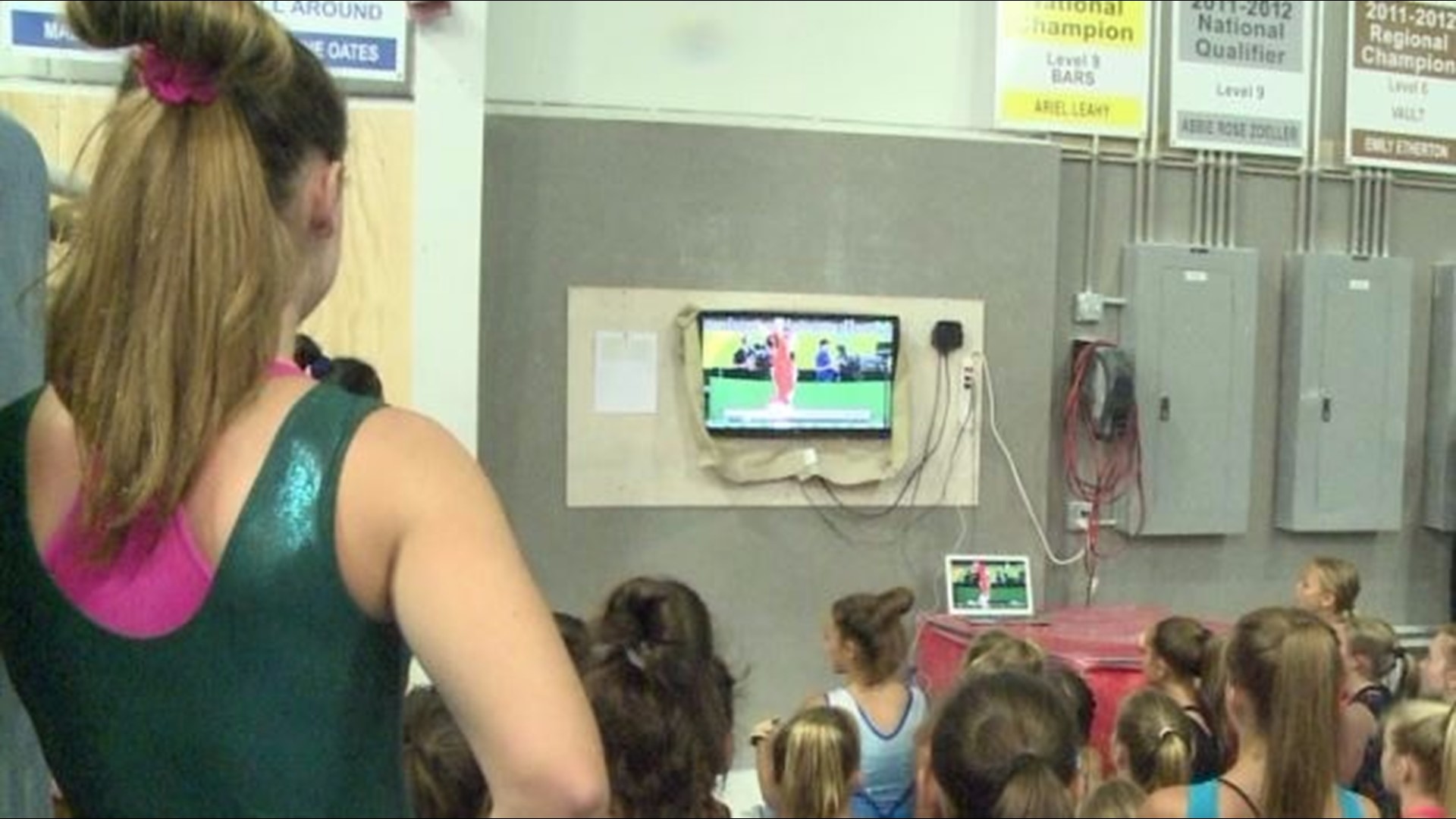 U.S. Women's Gymnastics Team serves as insipration for future gymnasts ...