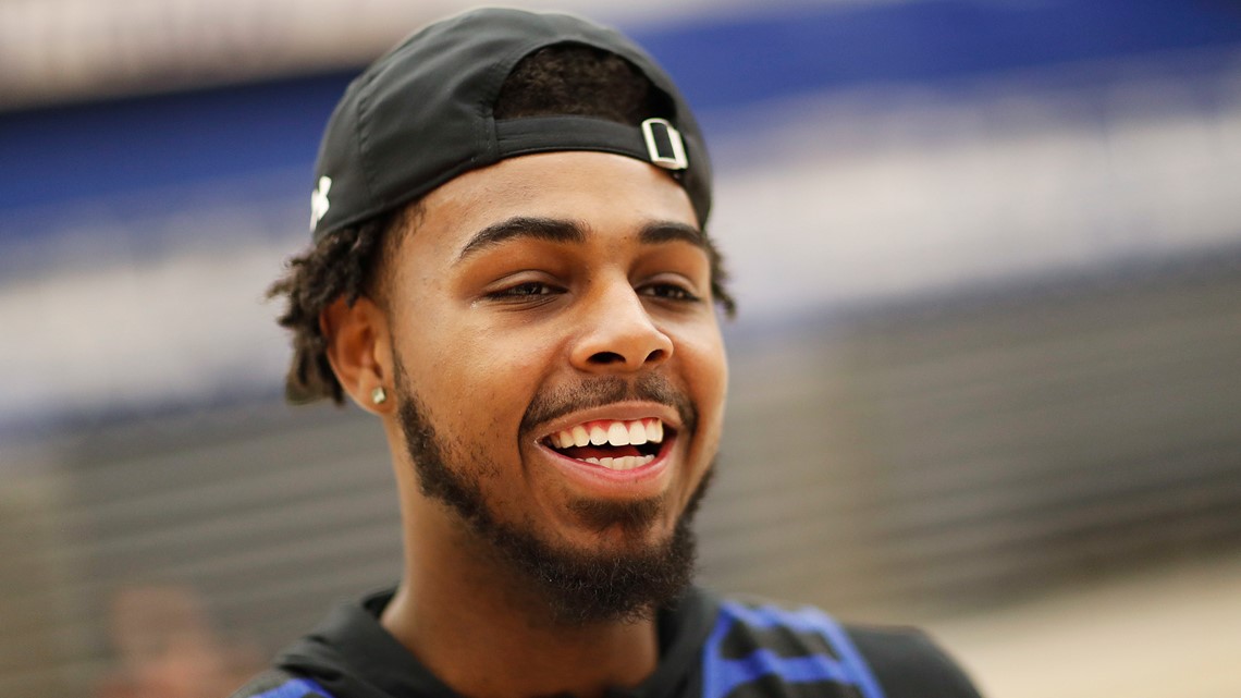 Former Georgia State basketball star Devin Mitchell helps recover | 11alive.com