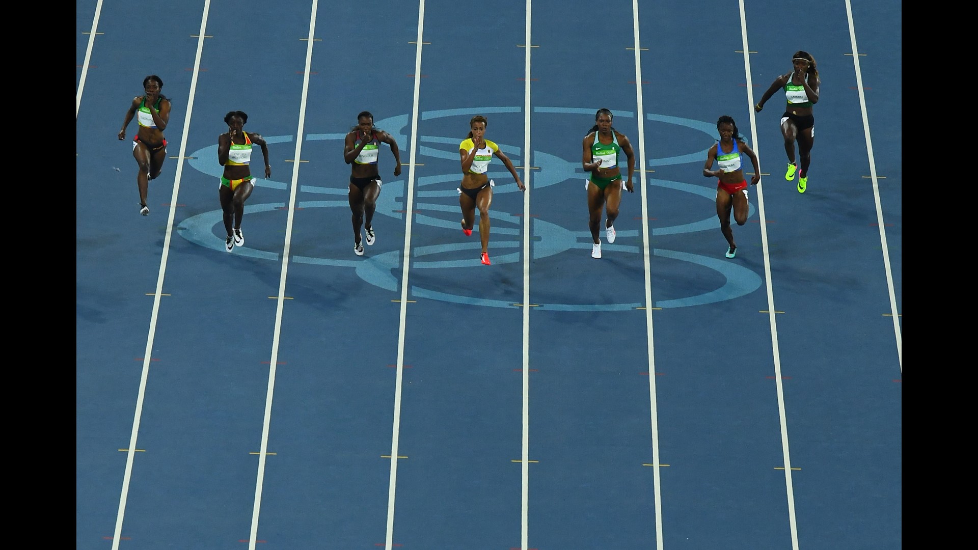 Why is the Olympic track blue? | 11alive.com