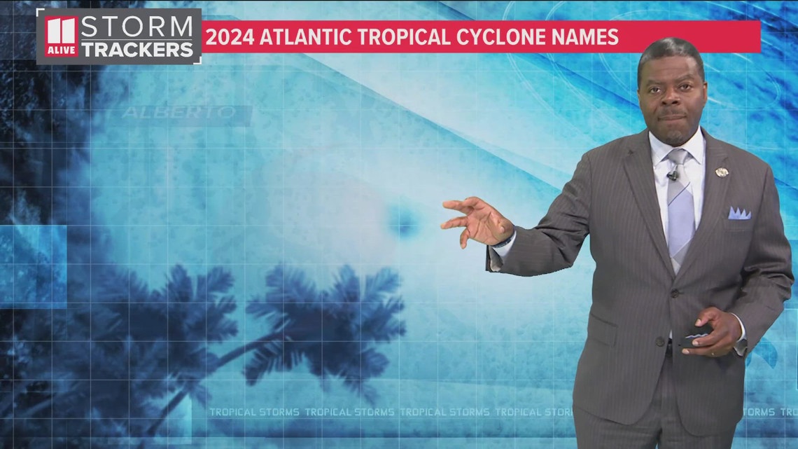 Tropical cyclone names released for 2024 by National Hurricane Center ...