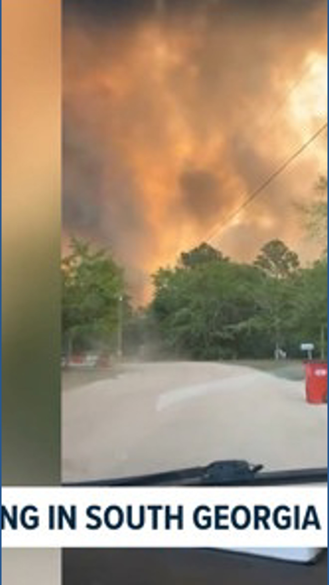 Taking a look at spreading wildfires across south Georgia as smoky haze ...