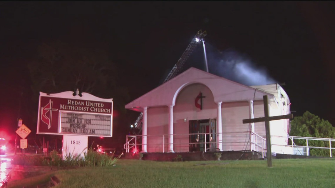 Redan United Methodist Church fire | 11alive.com