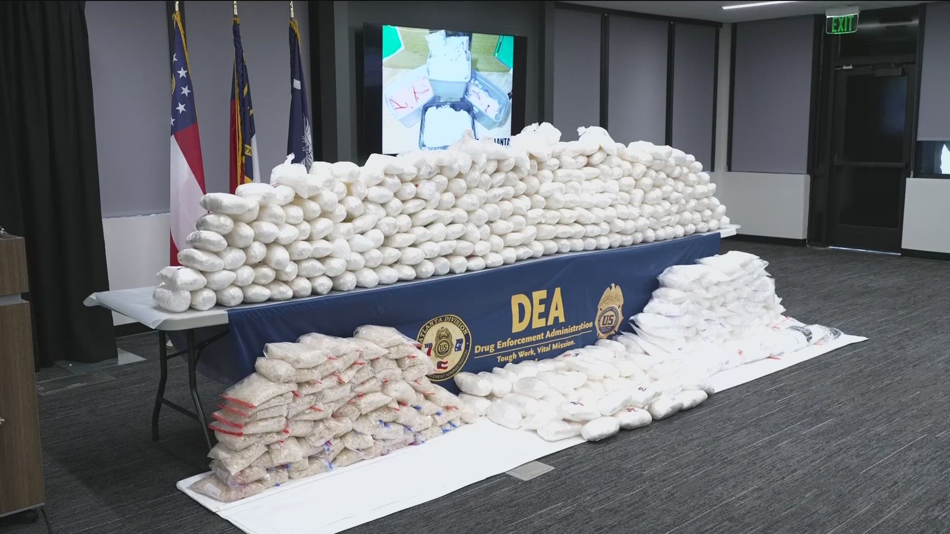 DEA seized more than 1000 pounds of meth in two separate busts in ...
