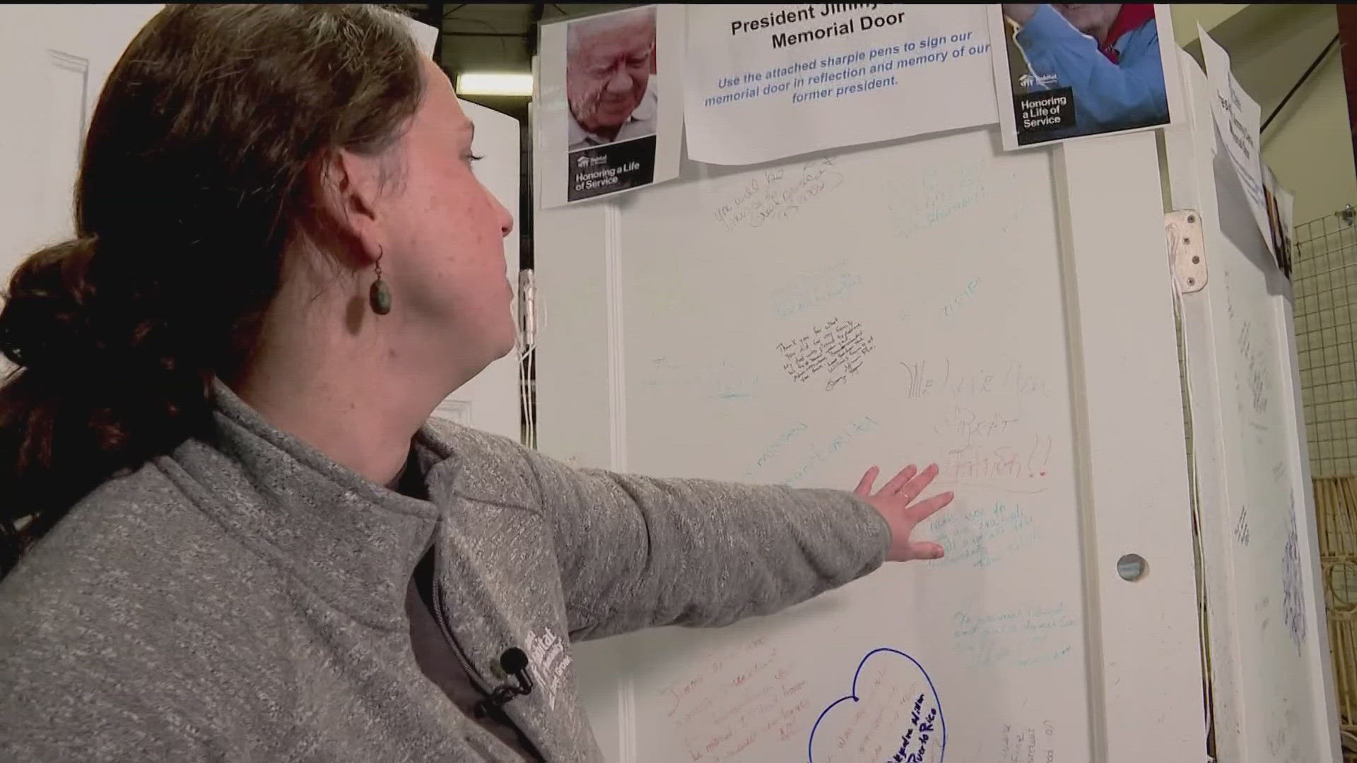Jimmy Carter’s legacy honored through messages at Atlanta Habitat for ...
