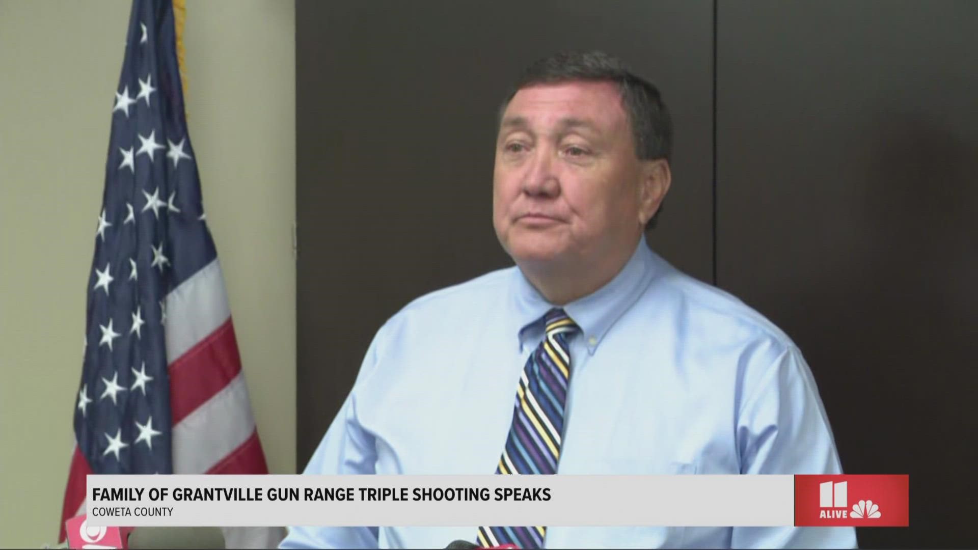 Coweta County Sheriff gets emotional speaking on family shot, killed at ...