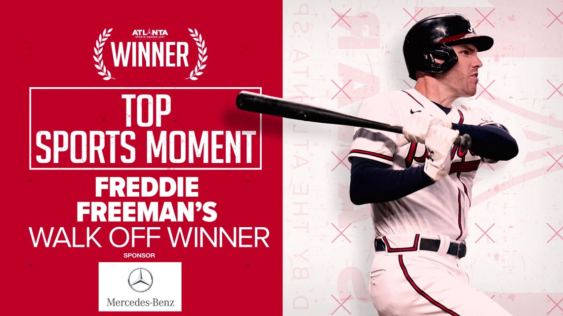 Freddie Freeman walk-off winner | Atlanta Sports Awards | 11alive.com
