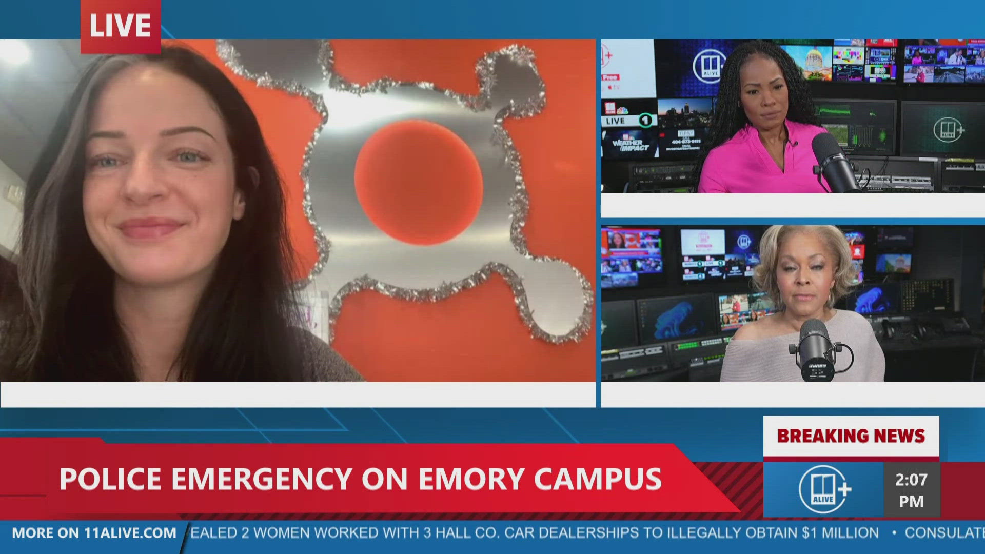 Woman describes what she saw at Emory Point near CDC | 11alive.com